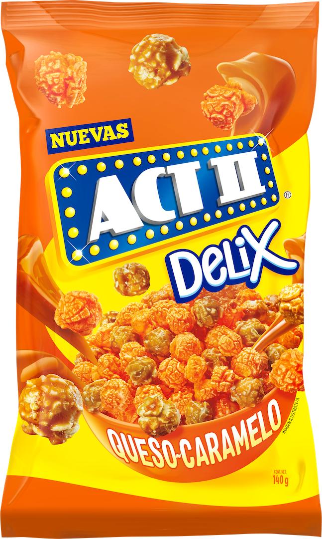 ACT II Delix: los nuevos sabores novedosos y explosivos de la marca