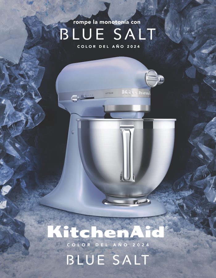 Blue Salt: el Color del Año 2024 de KitchenAid